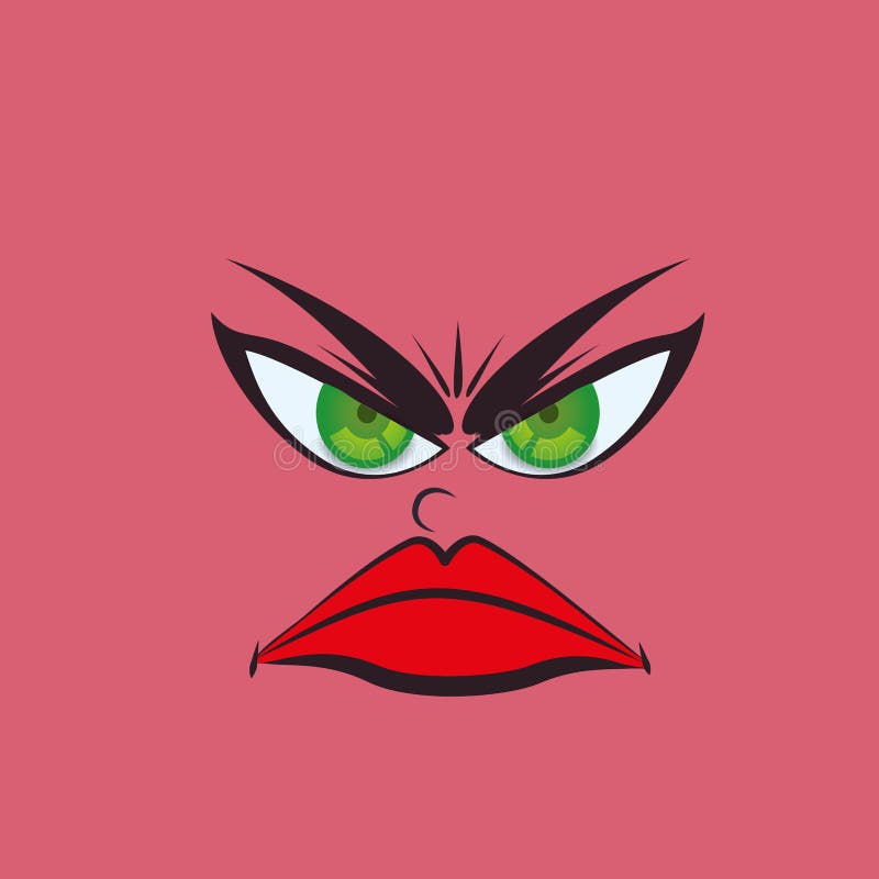 Cartoon face design stock vector. Illustration of nose - 58564214