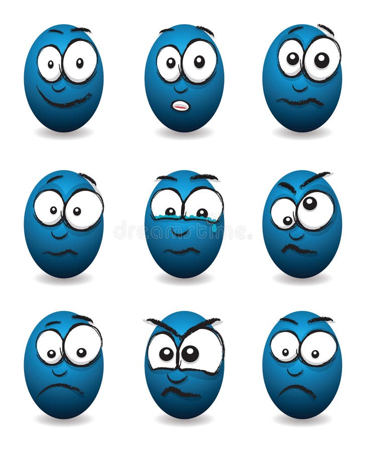 Cartoon face group stock vector. Illustration of icon - 38736795