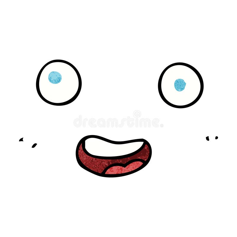 Cartoon face stock vector. Illustration of silly, cartoon - 38009723