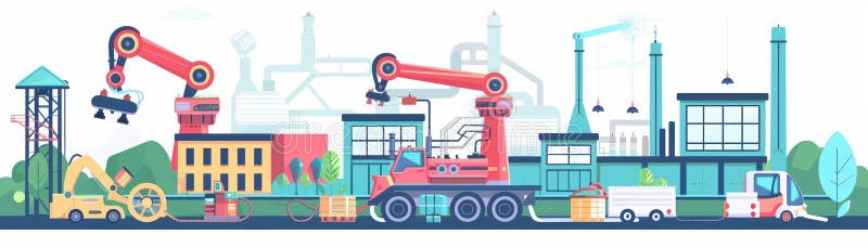 A Cartoon Factory with Robots Ensuring Environmental Sustainability ...