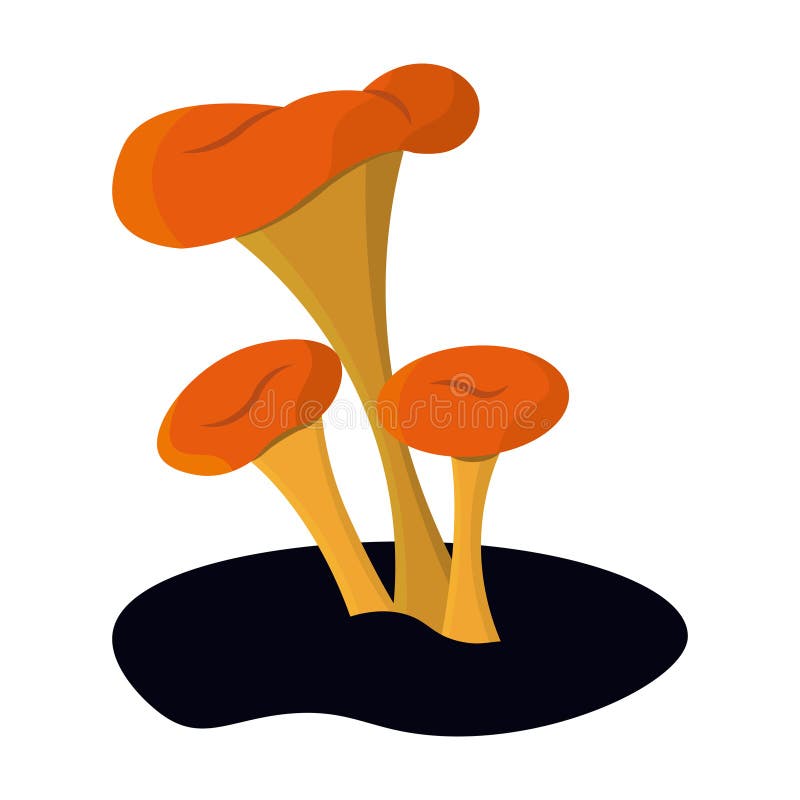 Cartoon Fantasy Mushroom Shape. Vector Stock Vector - Illustration of ...