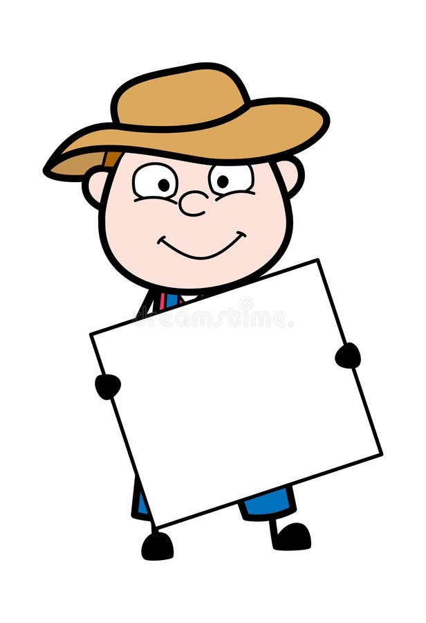 Cartoon Farm Farmer Board Stock Illustrations – 218 Cartoon Farm Farmer ...