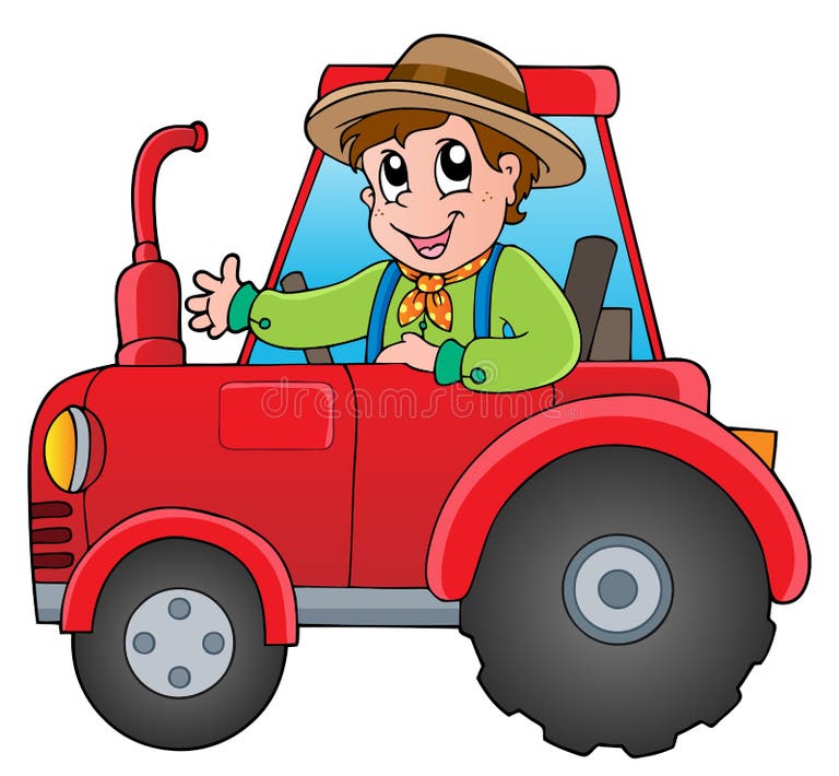 Cartoon Tractor Stock Illustrations – 24,381 Cartoon Tractor Stock ...