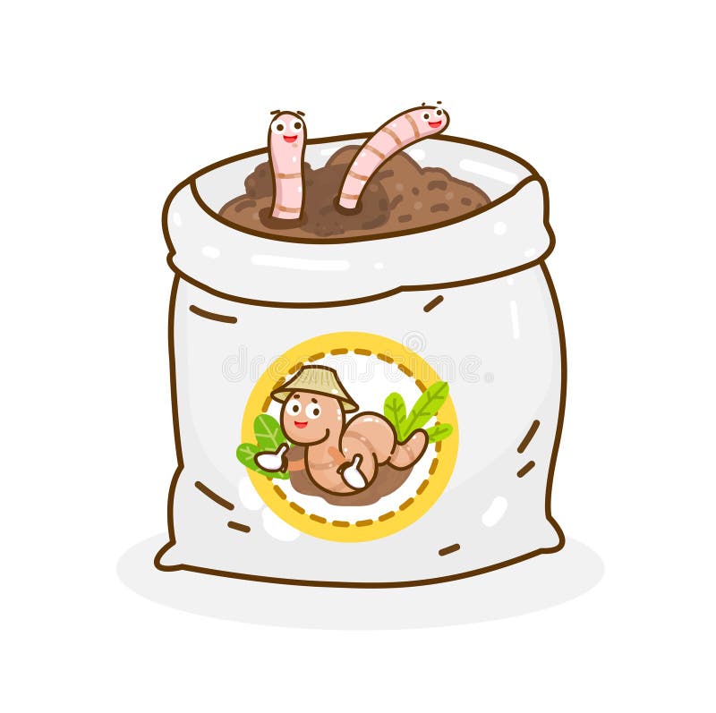 Vermicompost Vector Stock Illustrations – 116 Vermicompost Vector Stock ...