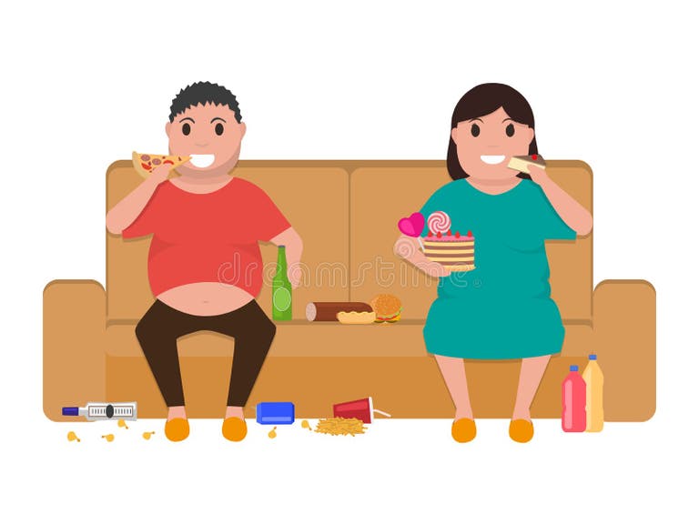 Cartoon Fat Woman Stock Illustrations 12 081 Cartoon Fat Woman Stock