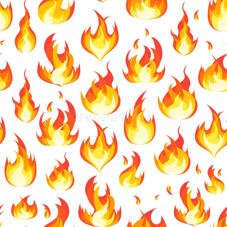 Cartoon Fire Background Stock Illustrations – 84,888 Cartoon Fire ...