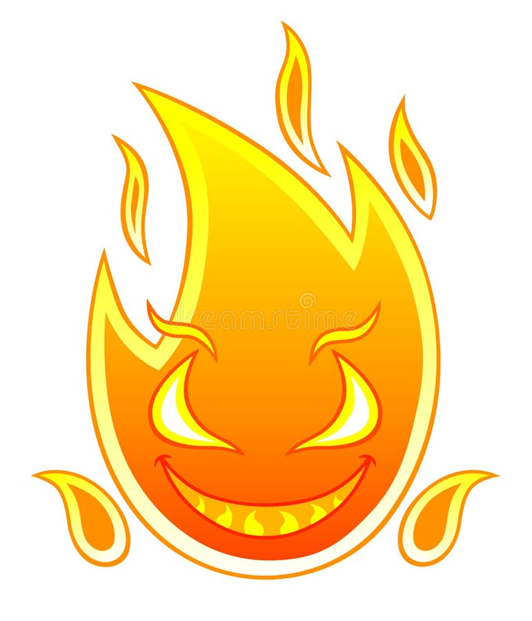 Smiley Fire Truck Cartoon Character Design Wearing Headphone Stock ...