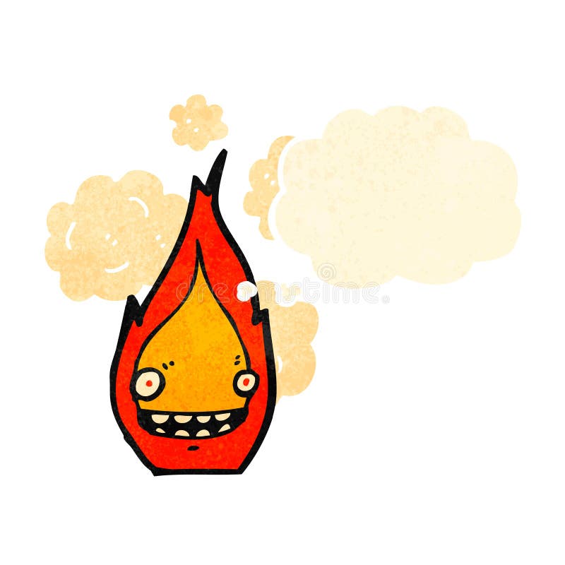 Cartoon fire symbol stock vector. Illustration of clip - 37570628