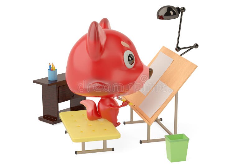 Firefox Painting Stock Illustrations – 6 Firefox Painting Stock ...