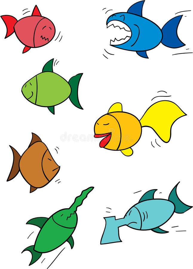 Sad Fish Clipart