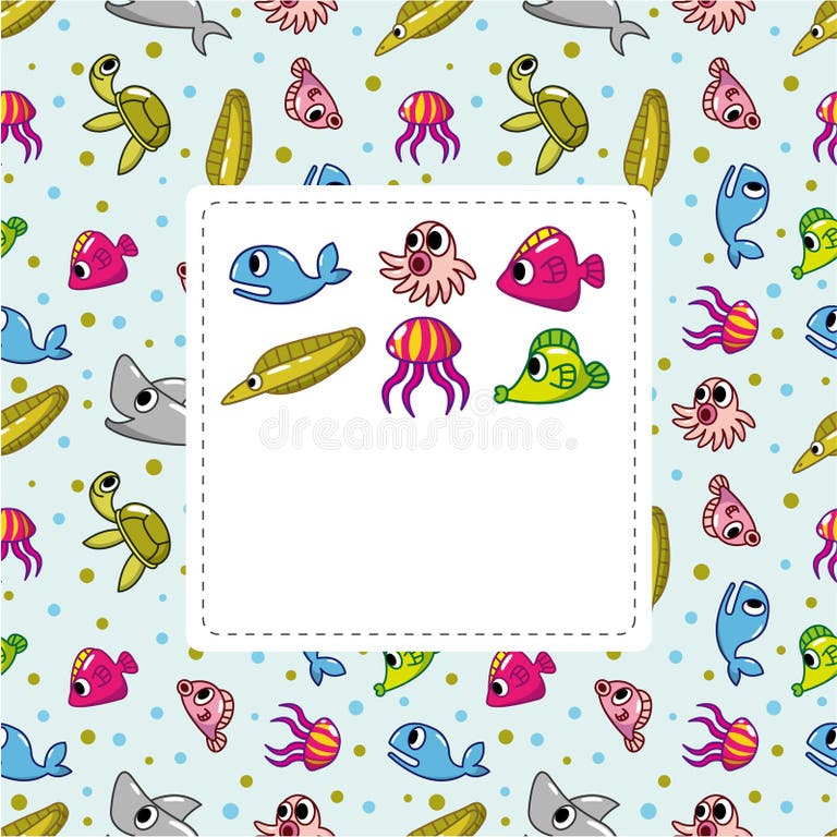 Border Cartoon Fish Stock Illustrations – 4,715 Border Cartoon Fish ...