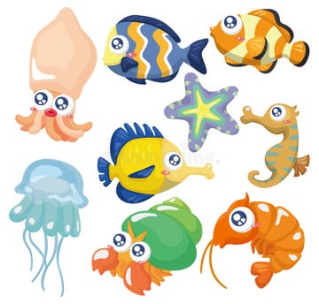 Cartoon Fish Group Stock Illustrations – 9,291 Cartoon Fish Group Stock ...