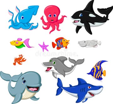 Cartoon Fish Group Stock Illustrations – 7,484 Cartoon Fish Group Stock ...