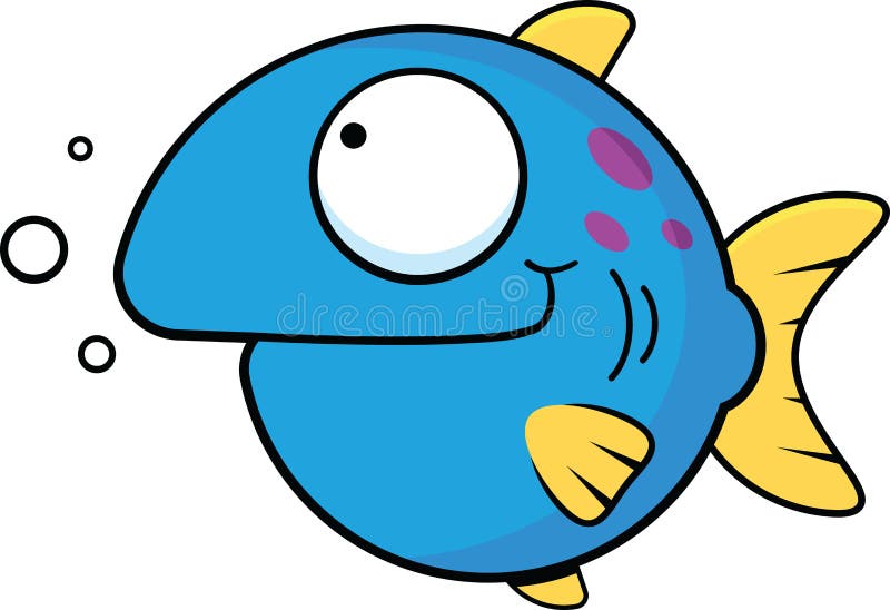 Cartoon Fish Happy stock vector. Illustration of happy - 69267007