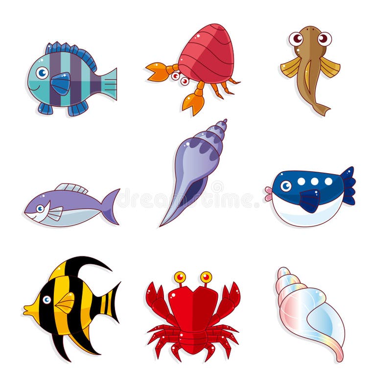 Sunfish Cartoon Stock Illustrations – 253 Sunfish Cartoon Stock ...