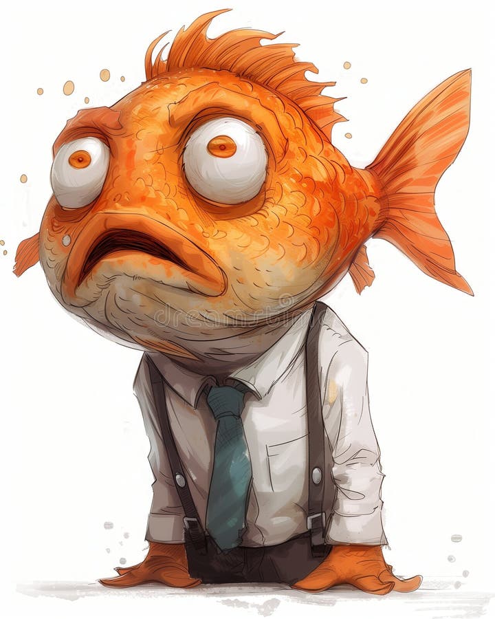 Tired Cartoon Man with Messy Hair Holding a Cup of Coffee on Yellow ...