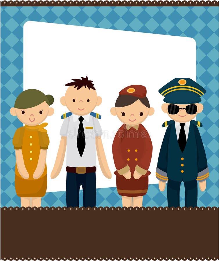 11+ Flight crew cartoon Free Stock Photos - StockFreeImages