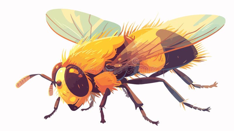 Cartoon Fly Vector Illustration for Graphic Design Projects Stock ...