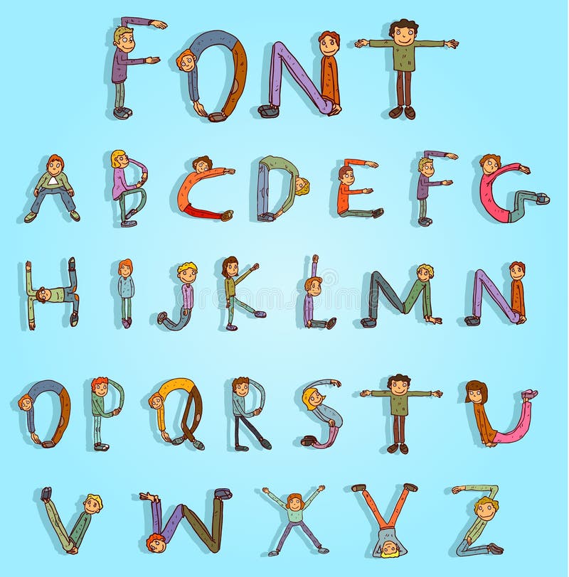 Funny Lowercase Stock Illustrations – 1,161 Funny Lowercase Stock ...