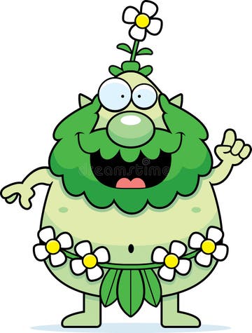 Cartoon Forest Sprite Idea stock vector. Illustration of graphic - 51088521