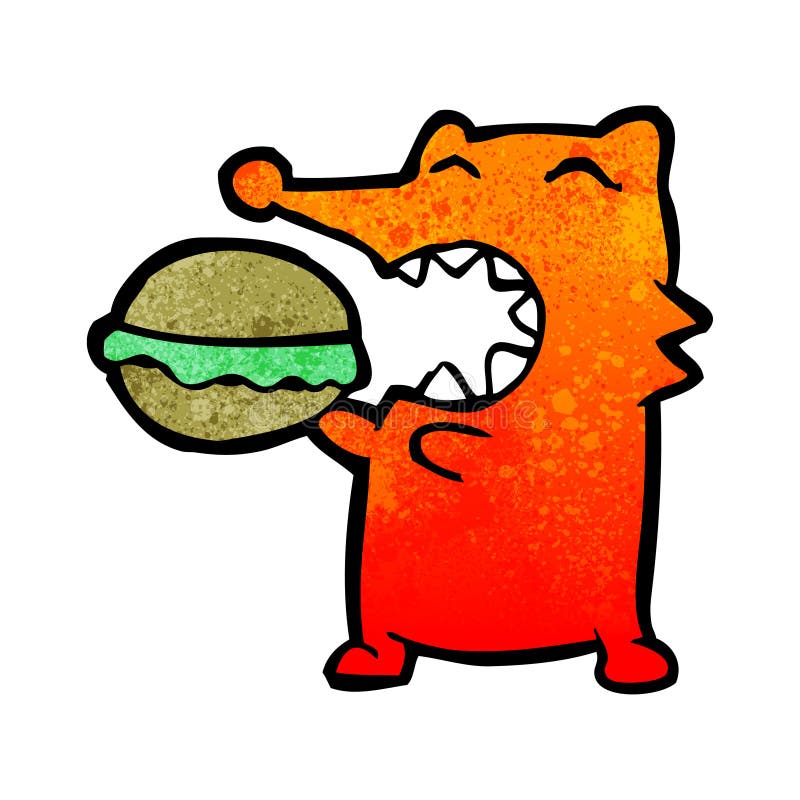 Fox Eating Stock Illustrations – 268 Fox Eating Stock Illustrations ...