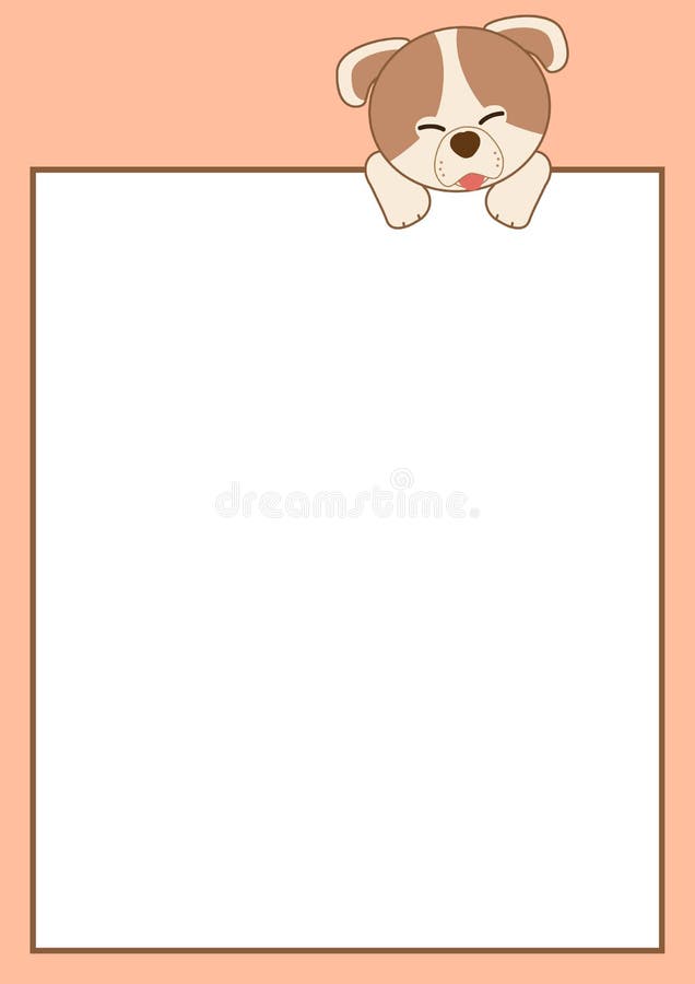 Cartoon Frame Border stock vector. Illustration of arts - 41321715