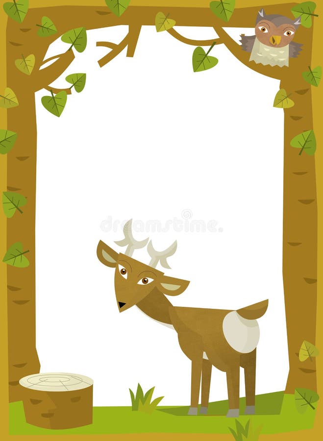 Cartoon frame scene - roe stock illustration. Illustration of anime ...