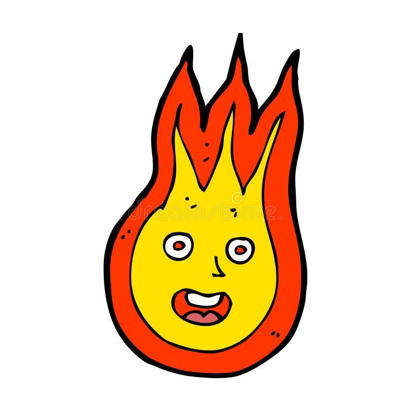 Cartoon Friendly Fireball Stock Illustrations – 66 Cartoon Friendly ...