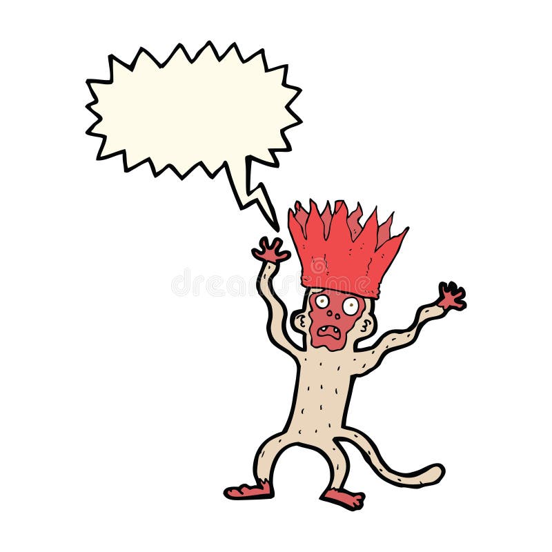 Cartoon Scared Monkey Stock Illustrations – 89 Cartoon Scared Monkey ...