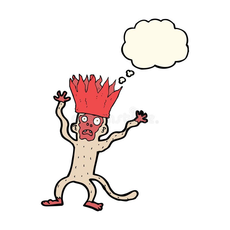 Cartoon Scared Monkey Stock Illustrations – 89 Cartoon Scared Monkey ...