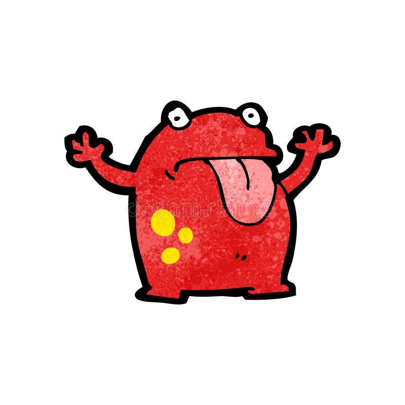 Cartoon frog stock vector. Illustration of cartoon, crazy - 38090099