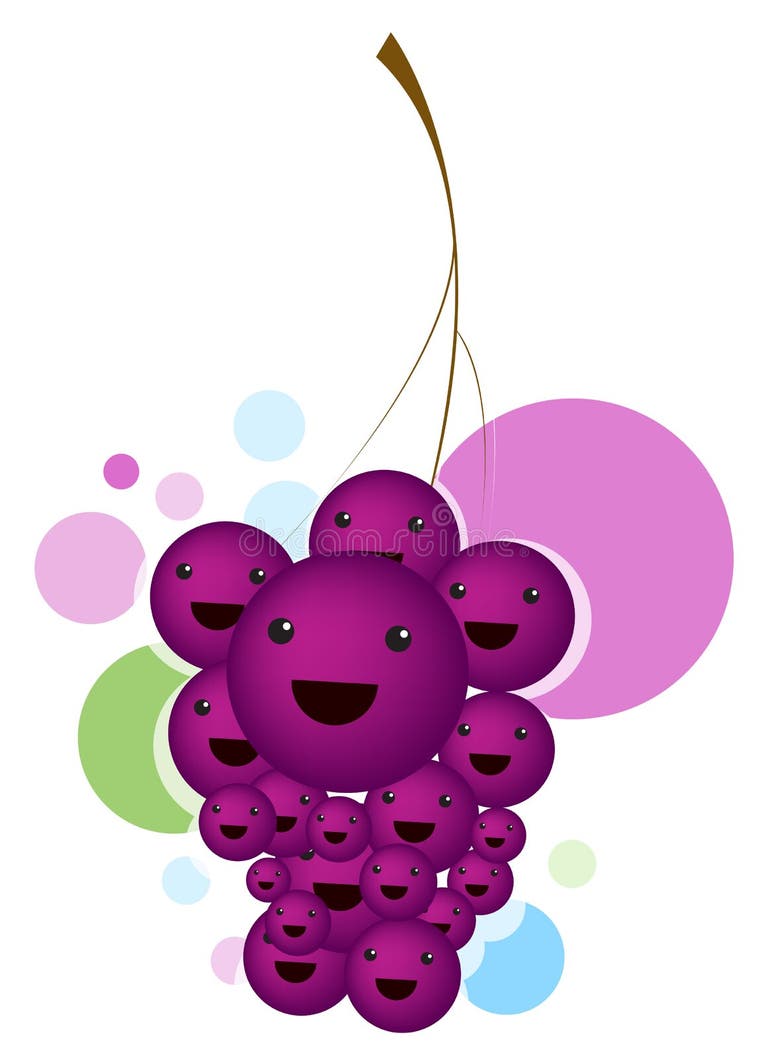 Grapes Smiling Stock Illustrations – 970 Grapes Smiling Stock ...