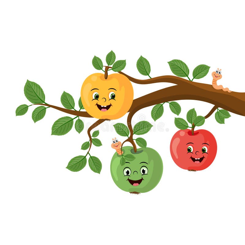 Funny Apple Tree Stock Illustrations – 1,879 Funny Apple Tree Stock ...