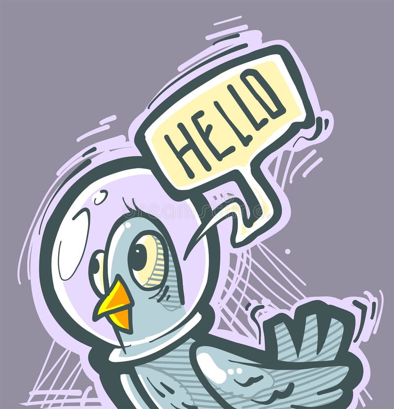 Cartoon Pigeon Mail Stock Illustrations – 466 Cartoon Pigeon Mail Stock ...