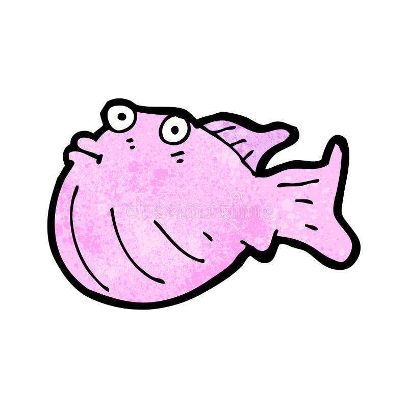 Cartoon funny fish stock illustration. Illustration of silly - 38074245