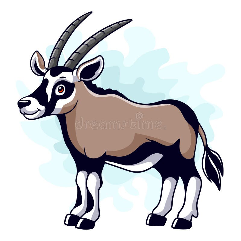 Cartoon Oryx Stock Illustrations – 338 Cartoon Oryx Stock Illustrations ...
