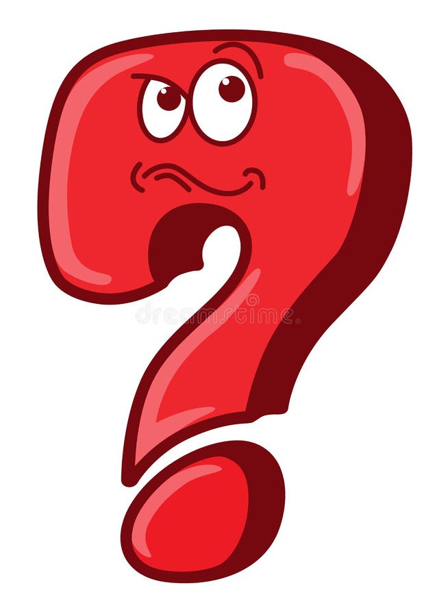 Funny Cartoon Question Mark Stock Illustrations – 2,122 Funny Cartoon ...