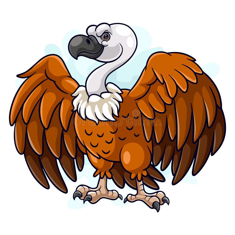 Griffon Vulture Cartoon Stock Illustrations – 208 Griffon Vulture ...