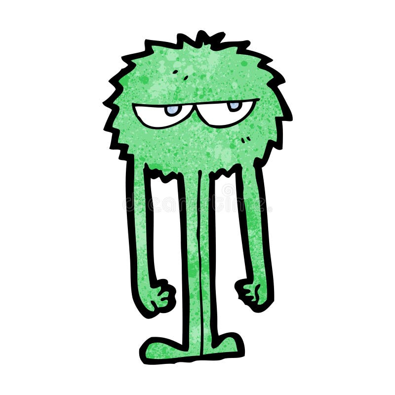 Grumpy Green Blob stock illustration. Illustration of monster - 22189570