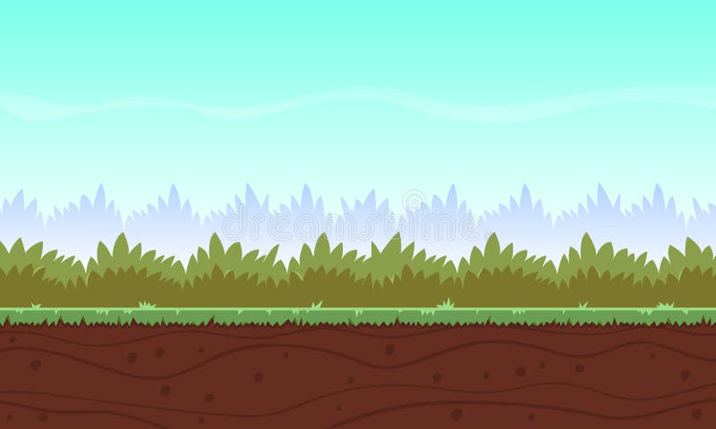 Cartoon Game Background stock vector. Illustration of scene - 60127659