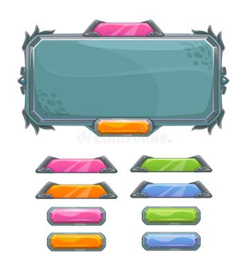 Cartoon Game User Interface Stock Illustrations – 11,369 Cartoon Game ...