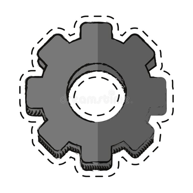 Cartoon Gear Engineer Work Cooperation Stock Illustrations – 100 ...