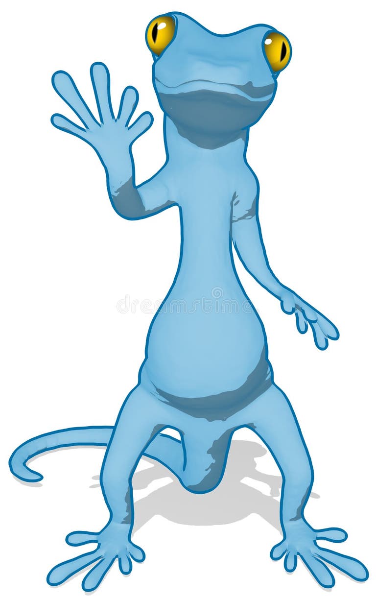 Blue Cartoon Gecko Stock Illustrations – 260 Blue Cartoon Gecko Stock ...