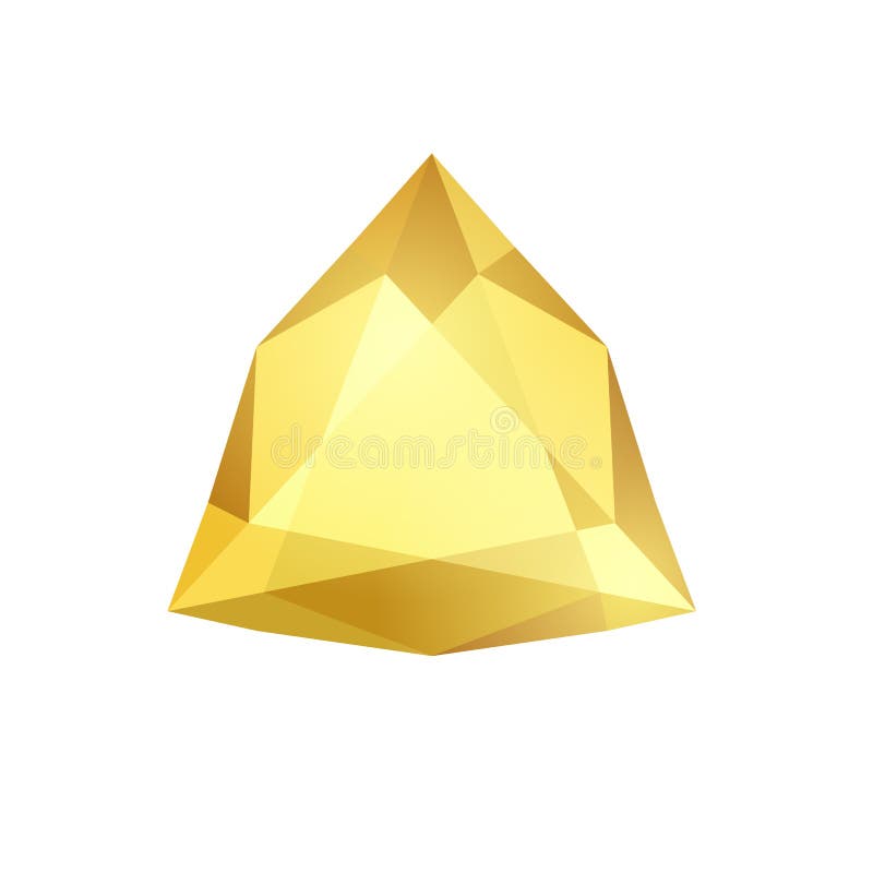 Cartoon gem icon stock vector. Illustration of isolated - 121379560