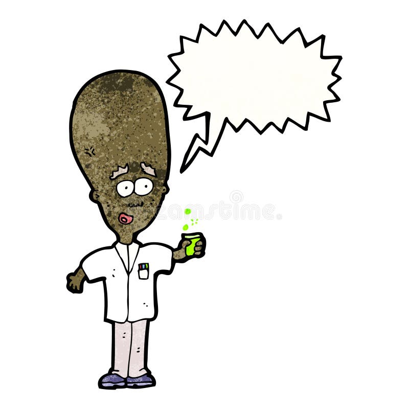 Cartoon Big Head Scientist Stock Illustrations – 41 Cartoon Big Head ...