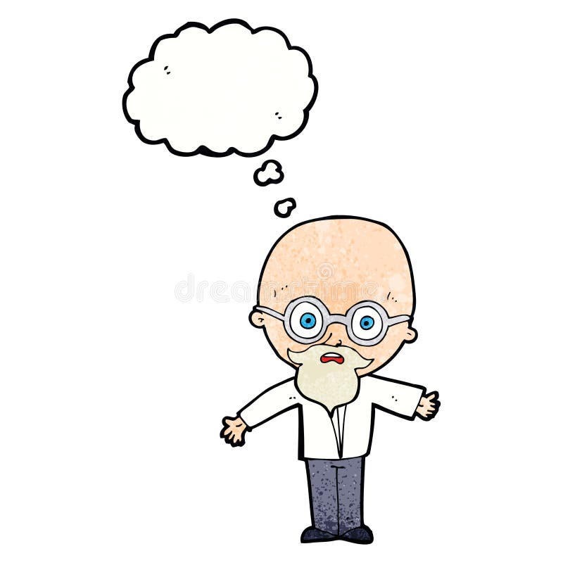 Genius Mad Scientist Professor Studies a Human Brain, 3d Illustration ...