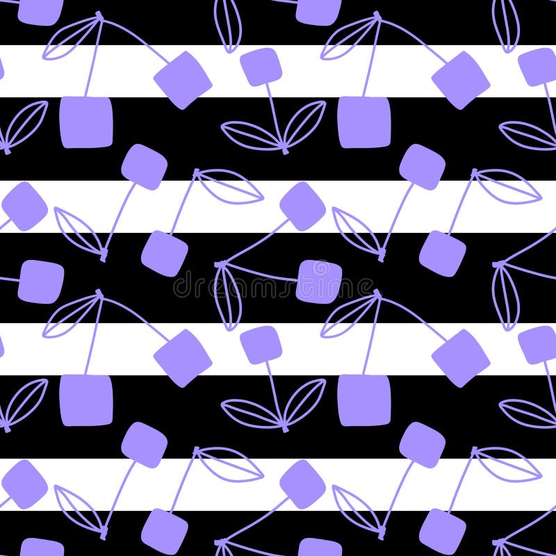 Cartoon Geometric Aliens Seamless Monster Square Pattern for Wrapping ...