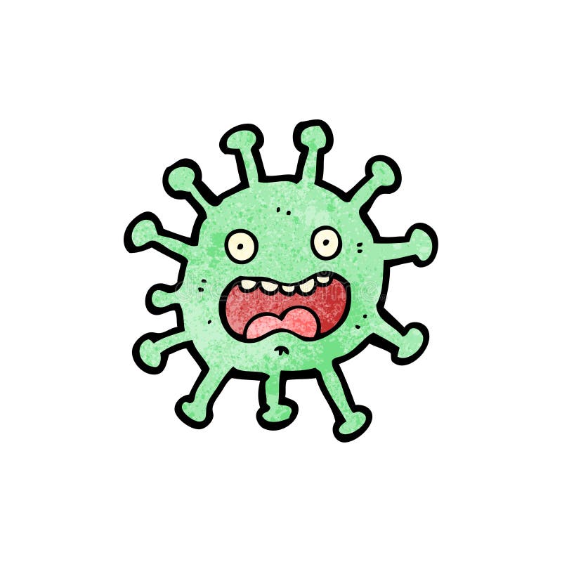 Cartoon germ stock vector. Illustration of cartoon, face - 38062124