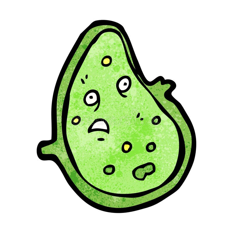 Cartoon germ stock vector. Illustration of drawn, speech - 38067196