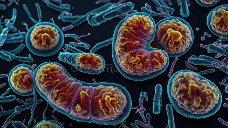 Cartoon of Germs, Superbugs, or Bacteria-like Creatures, Symbolizing ...